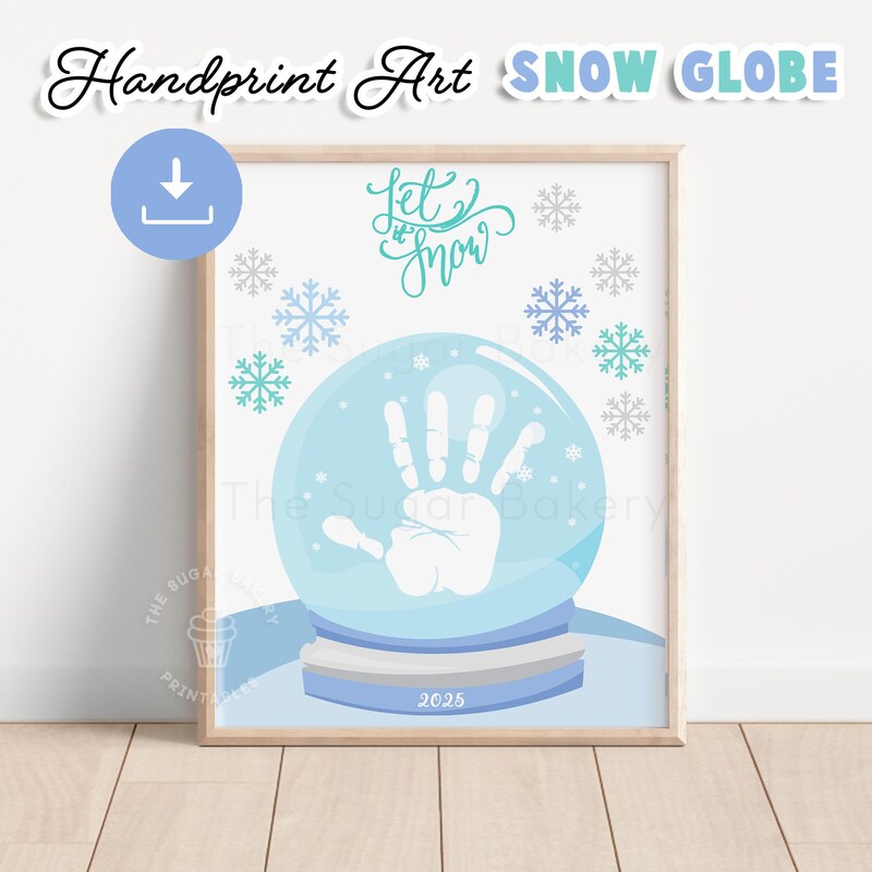 Christmas Handprint - Etsy