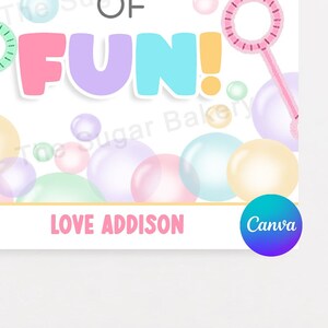 You Are BUBBLES of Fun Editable Tag End of the School Year Bubble TAG ...