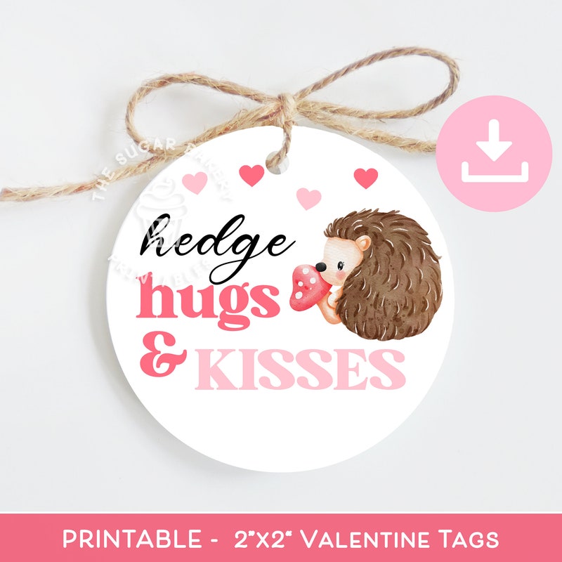 Hedgehog Valentine - Etsy