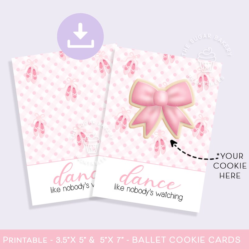 Ballet Cookie - Etsy