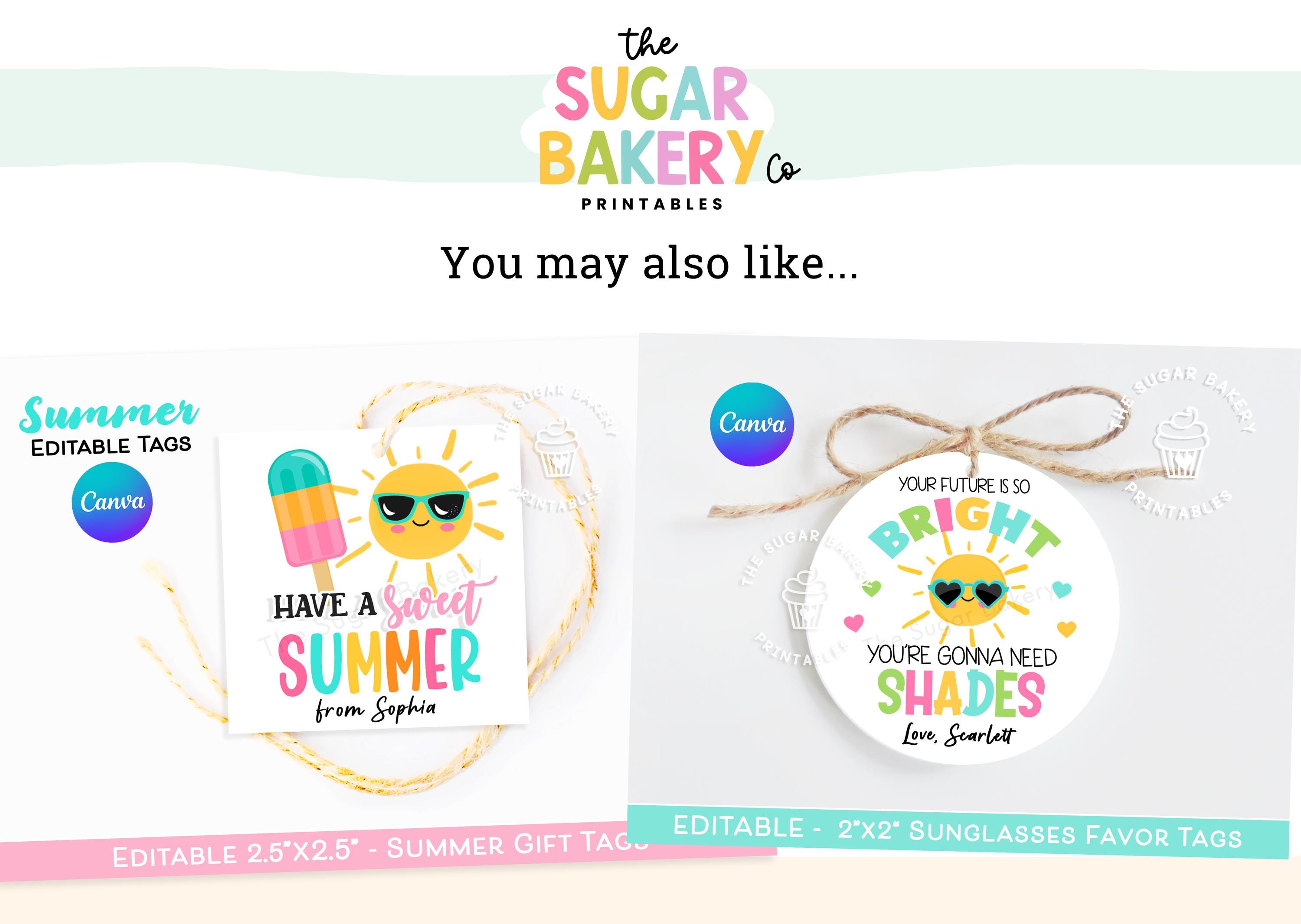 Have a Great SUMMER Printable Tag, End of Year Student Gift Tag, Beach ...