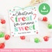 End of the School Year Gift Tag for Teacher or Student, Sweet Treat ...
