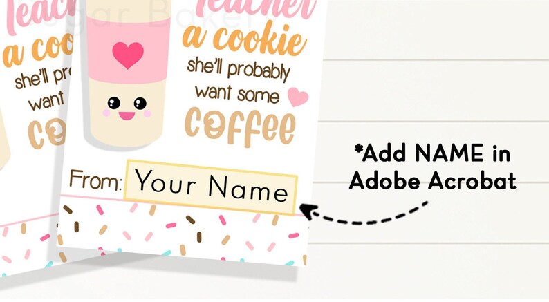 First Day of School Teacher Coffee TAGS If You Give a Teacher - Etsy