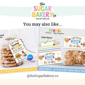 One SMART COOKIE Tag Printable, Teacher Thank You Tag, First Day of ...