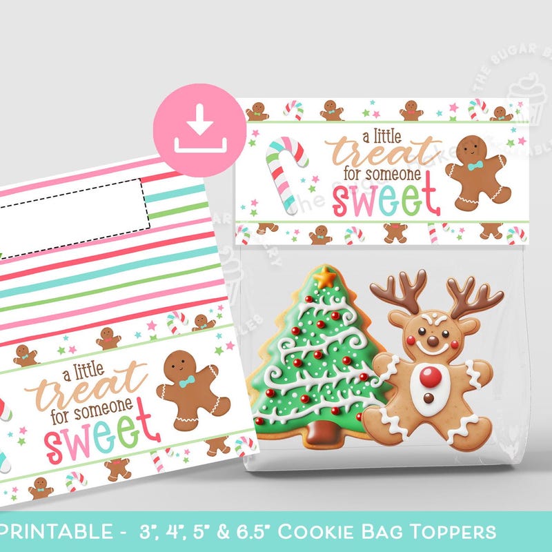 Christmas Treat Bags Gingerbread - Etsy