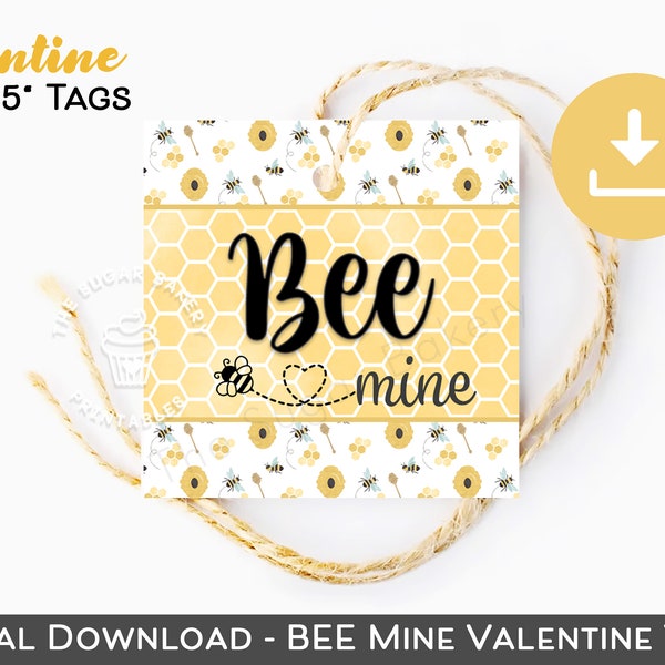 Bee Mine Valentine - Etsy