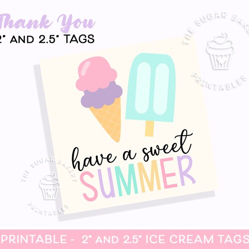 Last Day of School Printable Tag Classroom Treat Tag Have a - Etsy