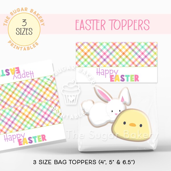Easter Bag Toppers - Etsy