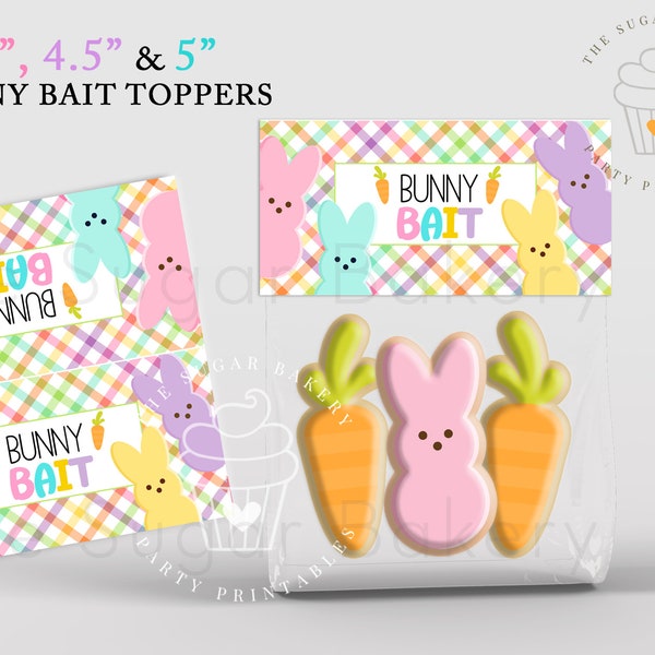 Easter Treat Bag Topper Svg - Etsy
