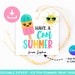 Have a COOL Summer Tag, EDITABLE Ice Cream Popsicle Tag, Have a Sweet ...