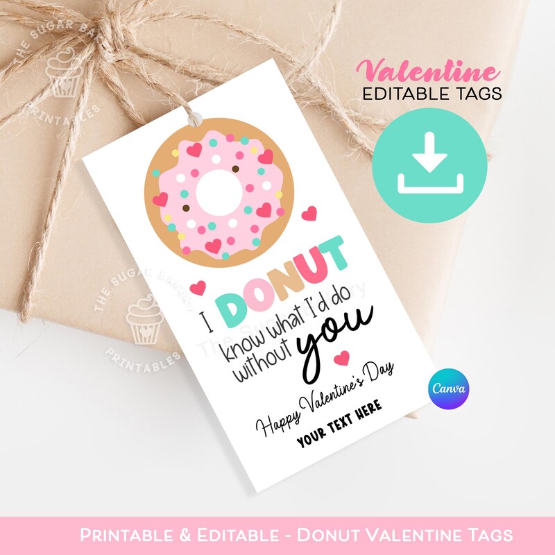 Donut Tag - Etsy