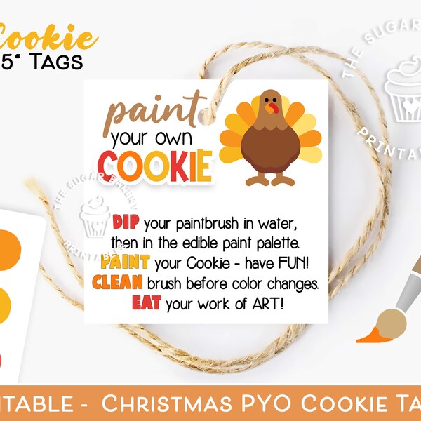 Thanksgiving Cookies - Etsy