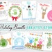 Handprint Christmas Lights, Merry and Bright Multicolored Christmas ...