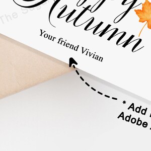 Happy Autumn Gift Tags, Happy FALL Cookie TAGS, Printable Autumn Treat ...