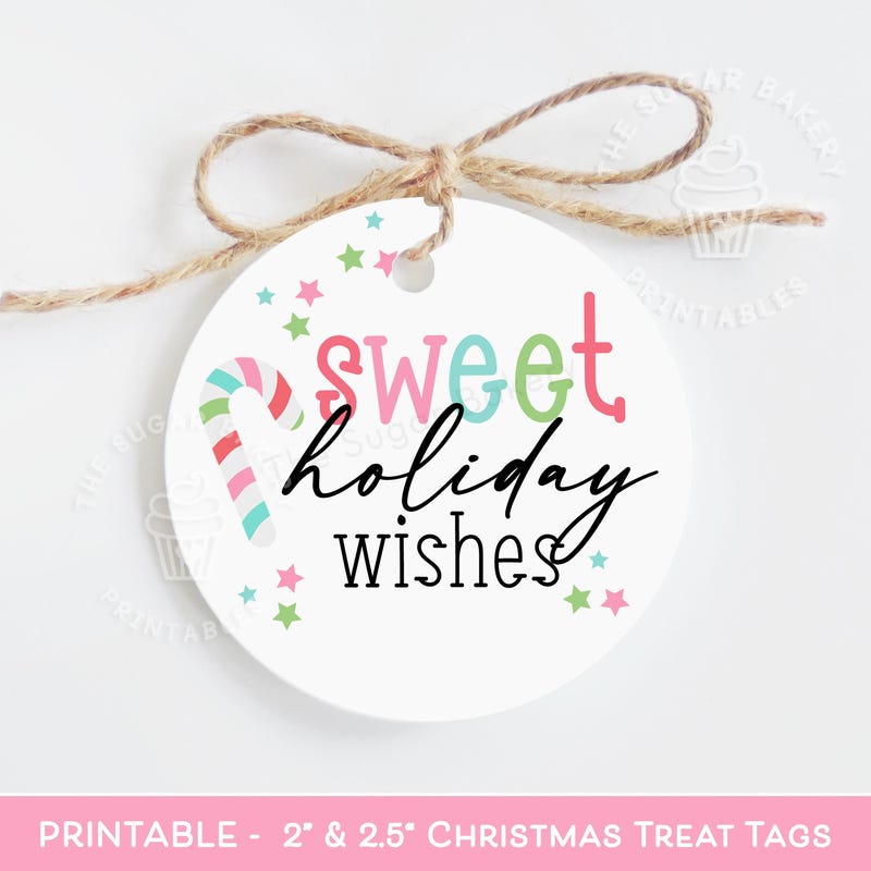 Cookie Gift Tags - 60+ Gift Ideas for 2024