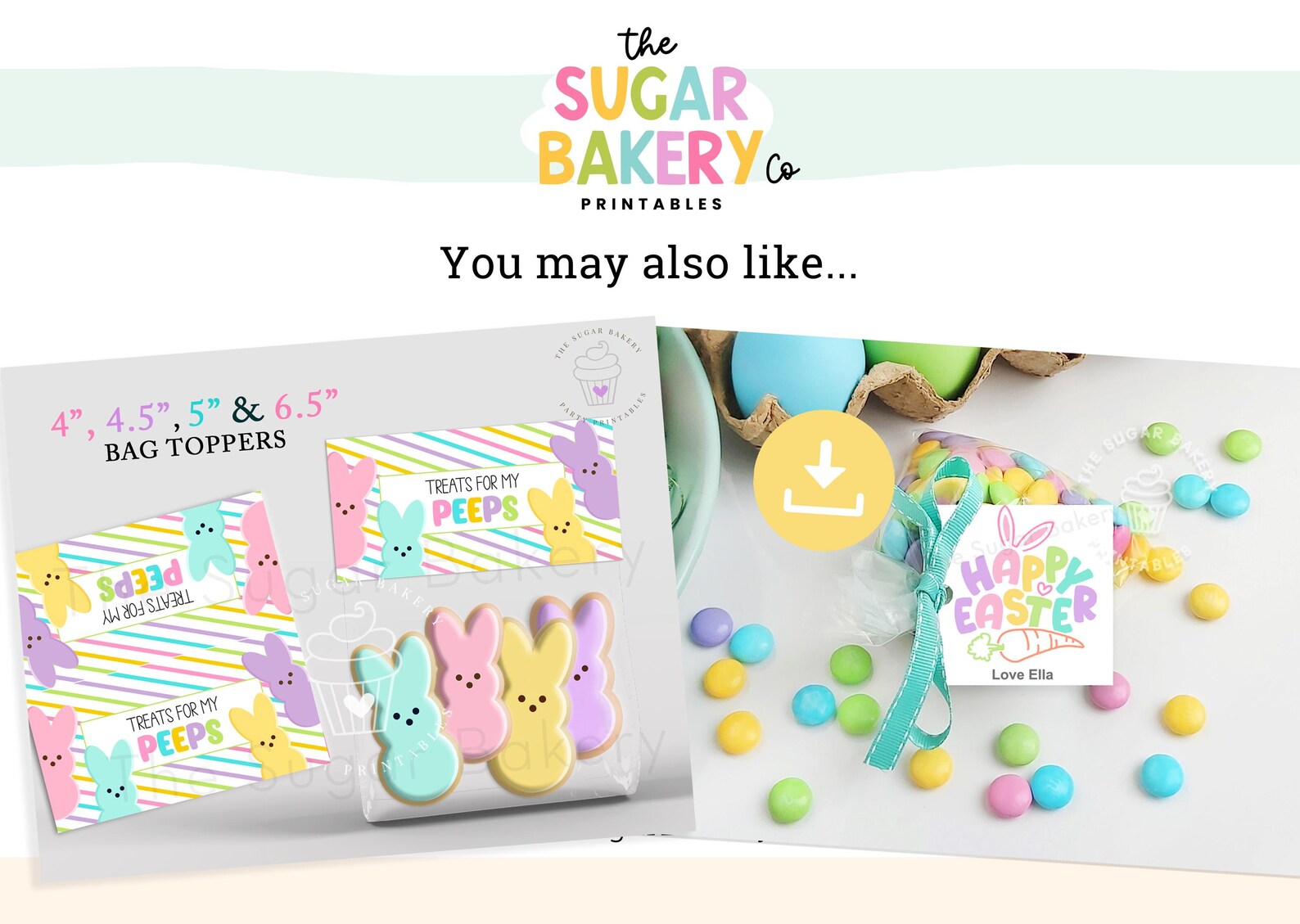Printable Easter Teacher Gift Tag, Teacher Appreciation Bunny Printable ...