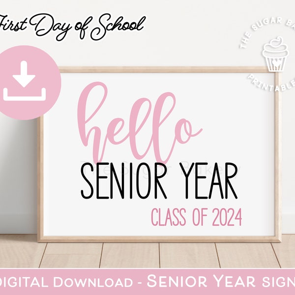 First Day of School Printable - Etsy