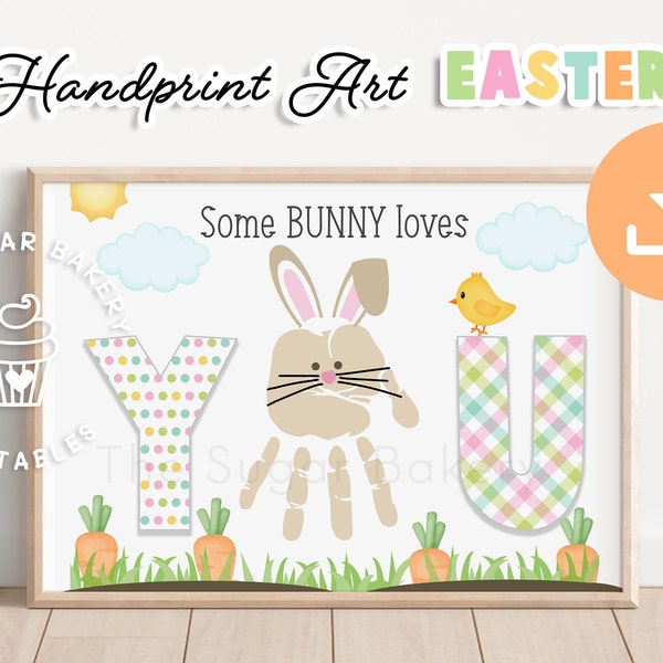 Handprint Craft - Etsy