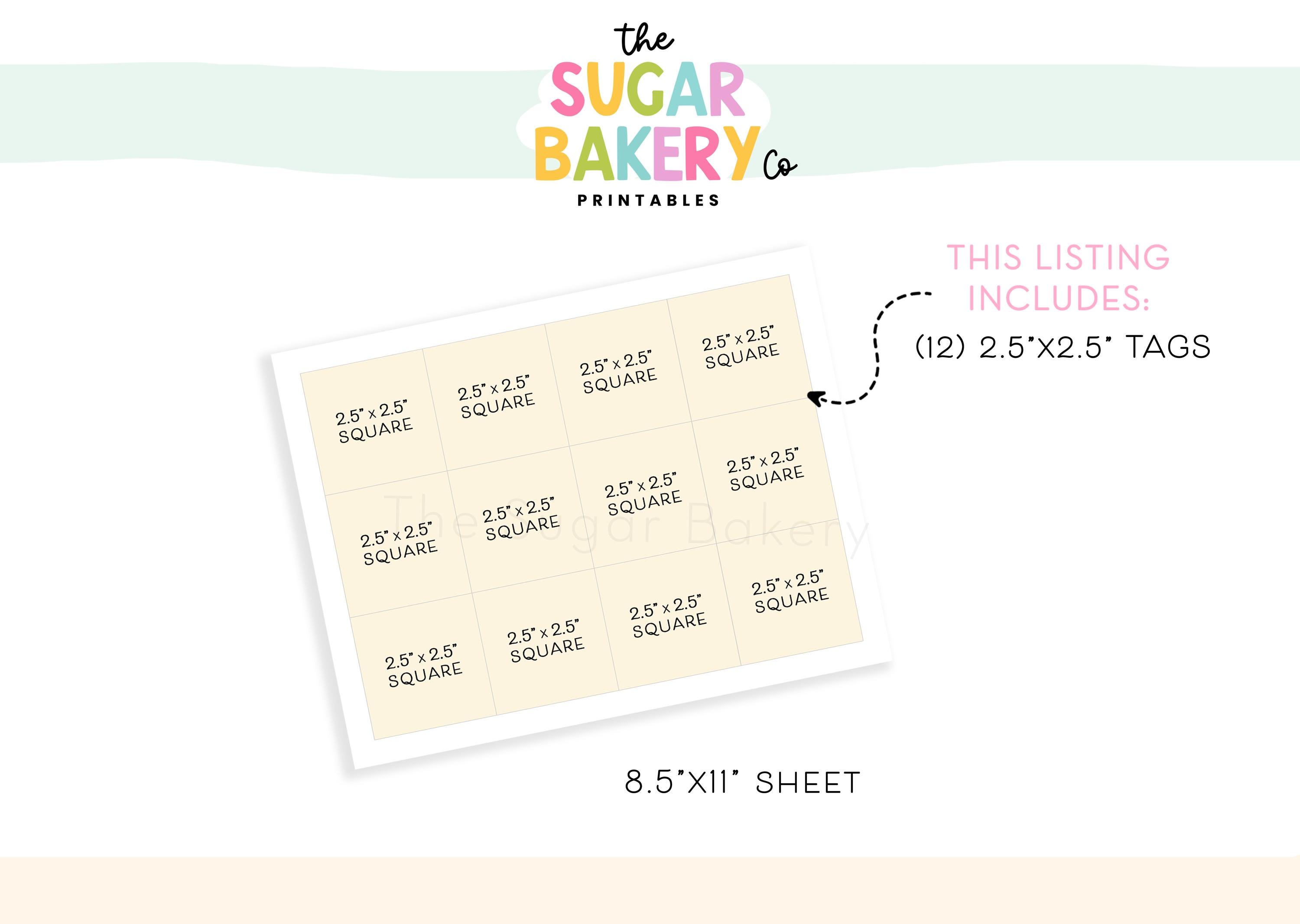 Sweet Treat Tags Printable Ice Cream Popsicle Freeze Pop Tag SWEET ...