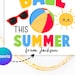 Hope You Have a BALL This Summer, EDITABLE End of School Year Gift Tag ...