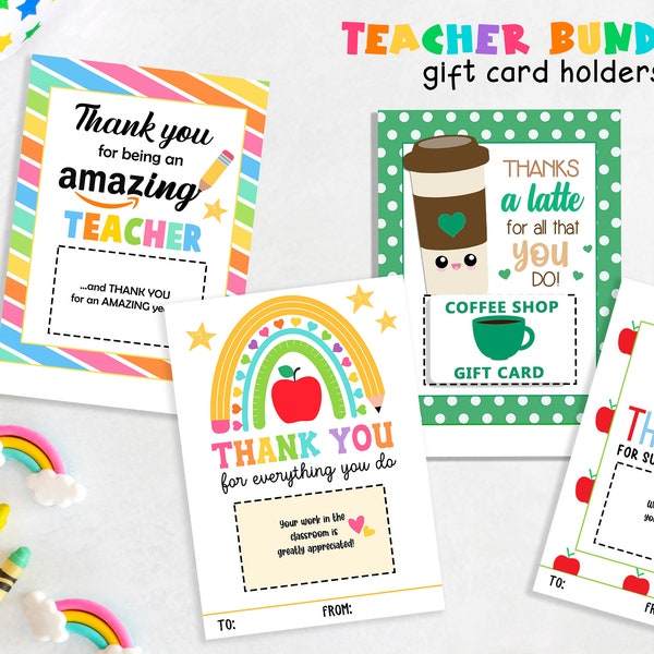 Coffee Gift Card Holder - 60+ Gift Ideas for 2024