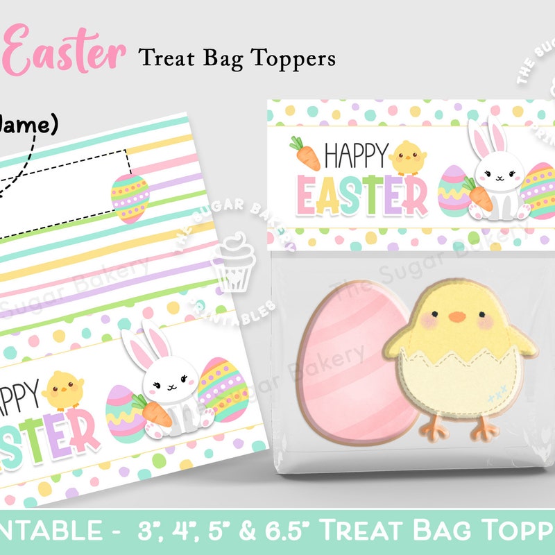 Treat Bag Toppers - Etsy