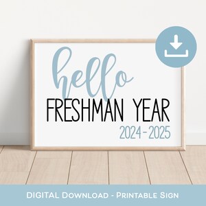 First Day of FRESHMAN YEAR, 1st Day of 9th Grade, Hello Freshman Year ...