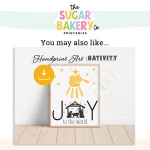 Christmas NATIVITY Handprint Art, WISE MEN Still Seek Him, We Three ...