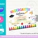 Editable Kindergarten Diploma Template, Printable Kindergarten ...