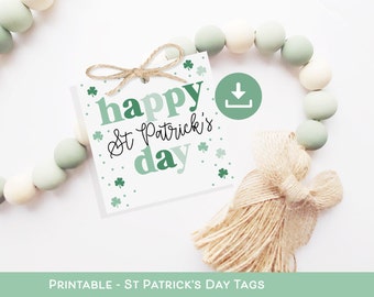 St. Patrick's Day Treat Tag DIGITAL DOWNLOAD - Etsy