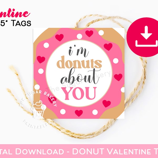 Donut Tag - Etsy