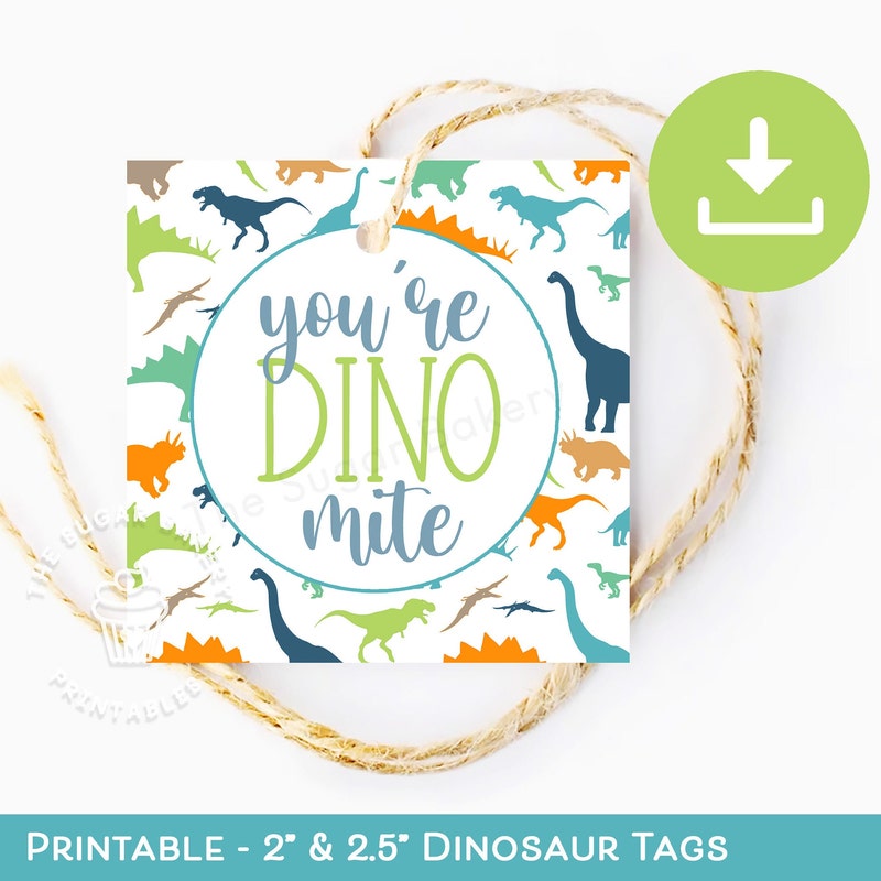 Dinosaur Valentine - Etsy