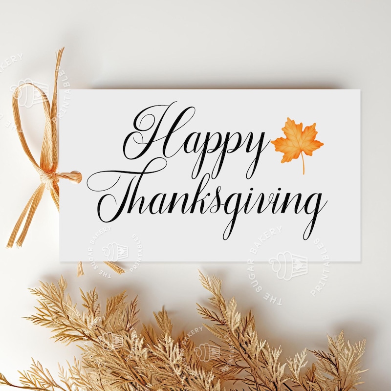 Thanksgiving Tags - Etsy