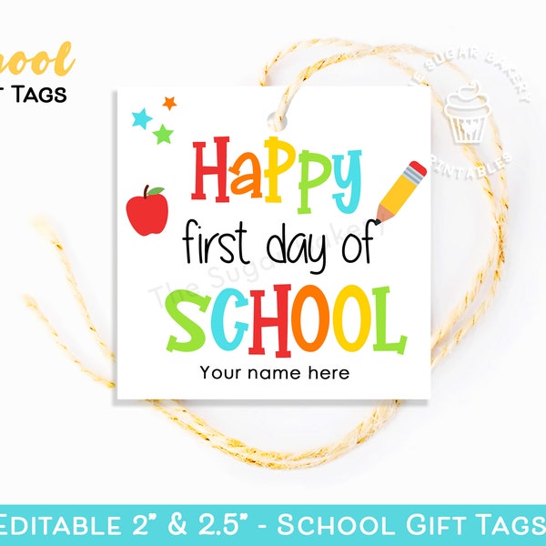 First Day of School - Etsy