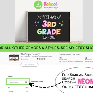 Last Day of School Sign 4th Grade Digital Printable, Last Day of 4th ...