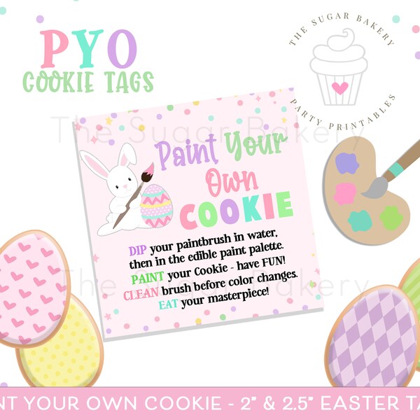 Paint Your Own Cookie - Etsy