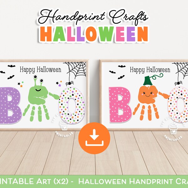 Monster Handprint - Etsy