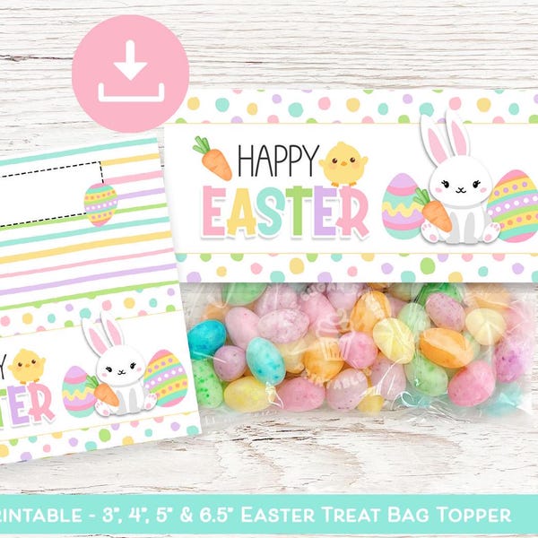 Treat Bag Topper - Etsy