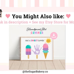 Summer Handprint Craft, Have a SWEET Summer ICE CREAM Popsicle ...