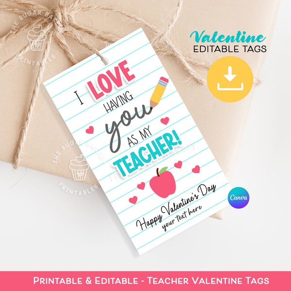 Teacher Valentines - Etsy