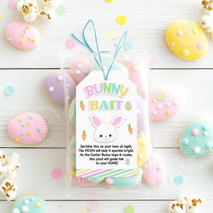 Printable Bunny Bait Tags, Bunny Bait Tags Kids Easter Classroom Favor ...