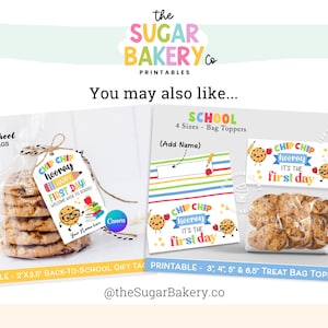 Goldfish Treat TAGS, End of School Year Gifts, Student Gift Tags ...