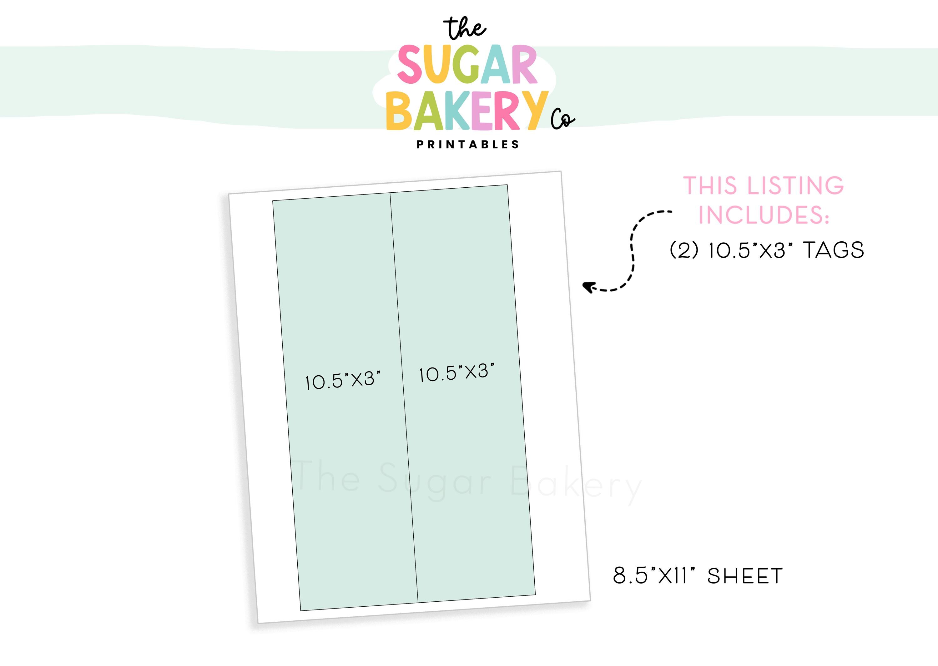 Printable Halloween Cookie Box Backers, Polka Dot & Stripes 10.5"x3 ...