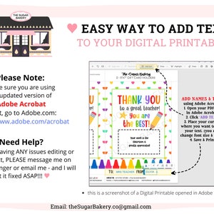 Back to School TREAT Bag TOPPER, Back to School Gift for Teachers ...