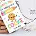 Teacher Appreciation Tag, EDITABLE One SMART COOKIE Tag, Teacher Thank ...