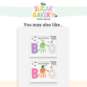 Halloween Handprint Craft You Are Spooktacular Printable Ghost Art ...