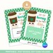 PRINTABLE Back to School Coffee Teacher Gift Card Holder, Editable ...