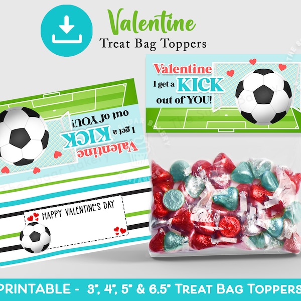 Soccer Valentine - Etsy