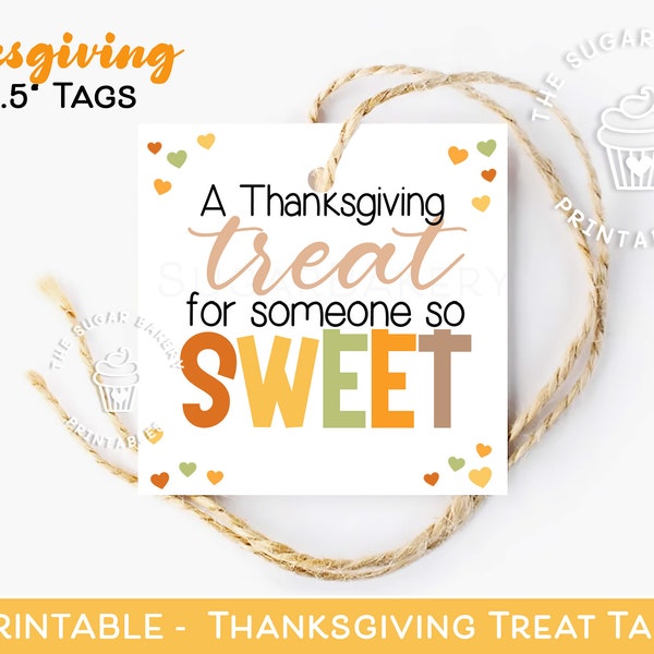 Thanksgiving Tags - Etsy