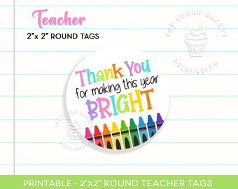 THANK YOU for Making This Year Bright TAG 2 and | Etsy